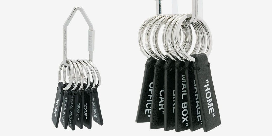 Off-White™ 6 Label Keyring Release | Hypebeast