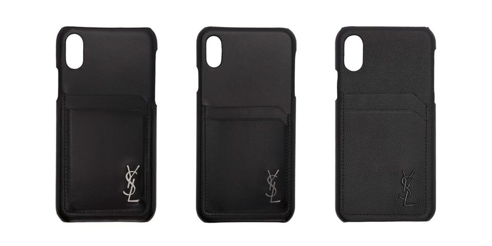 Saint Laurent Leather iPhone Case Release Info | Hypebeast