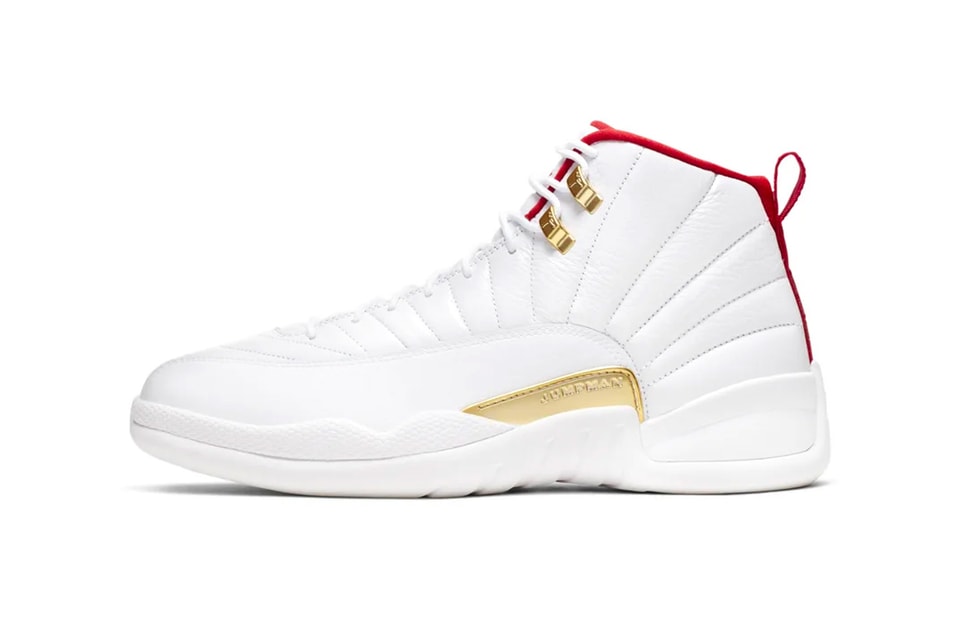 Air Jordan 12 "White/University Red" Release | Drops | Hypebeast