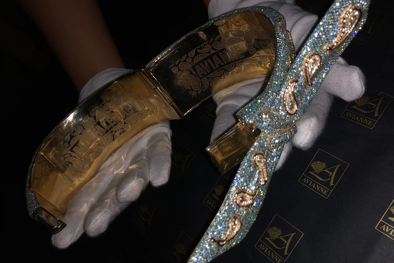 Blueface Avianne & Co. CryptoNite Bandana Closer Look | Hypebeast