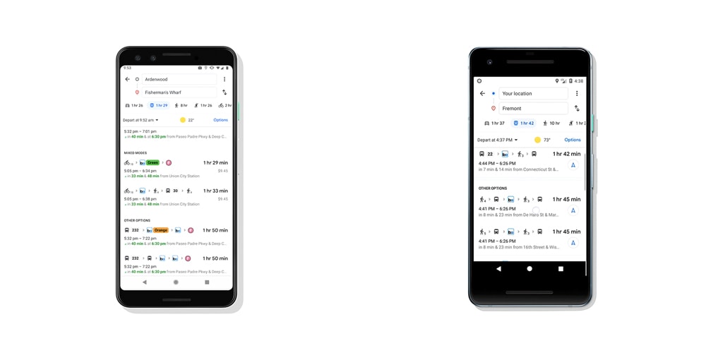 Google Maps Introduces "Mixed Modes" Option | Hypebeast