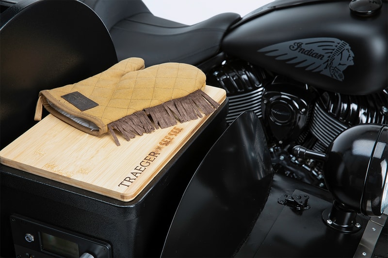 Indian Motorcycle Traeger Custom Motorcycle Wood Grill Info | Hypebeast
