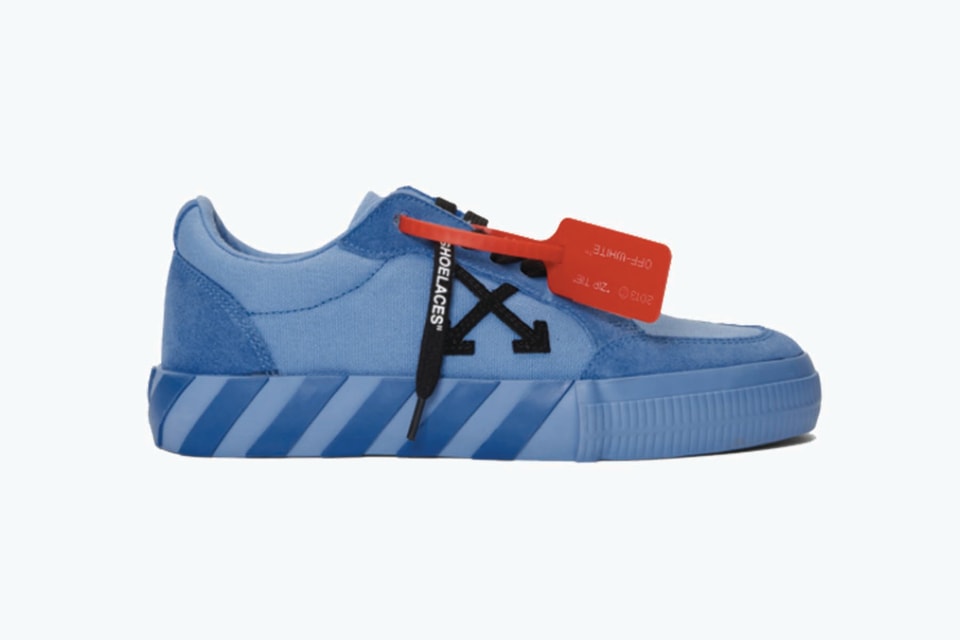 Off White SSENSE Exclusive LowVulcanized Sneaker | Drops | Hypebeast