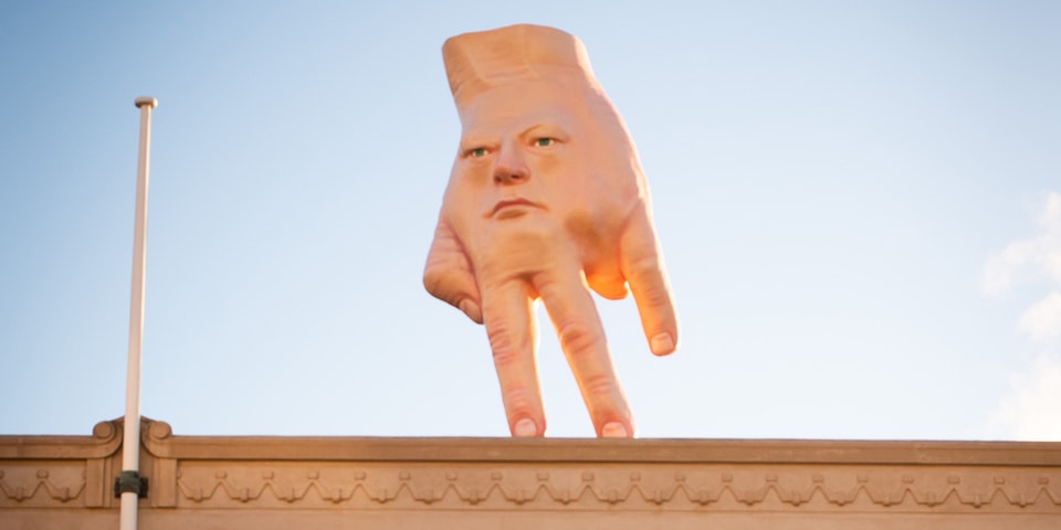 Ronnie van Hout 'Quasi' Hand Sculpture | HYPEBEAST