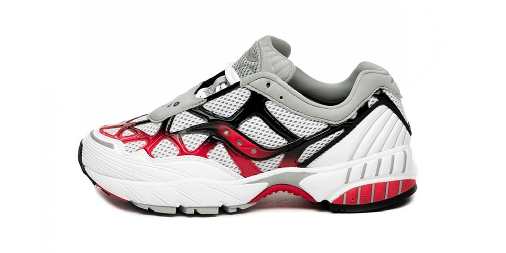 Saucony Grid Web "White/Red" | Hypebeast