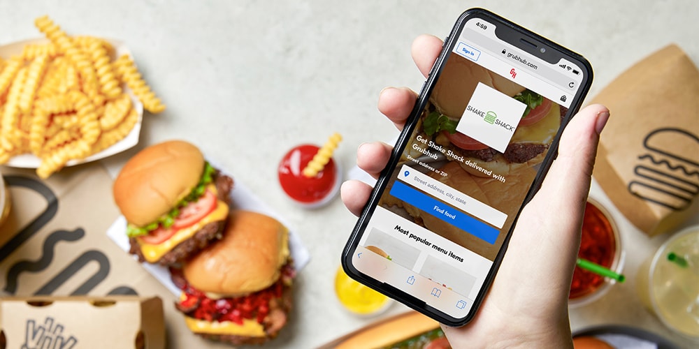 Shake Shack Grubhub Delivery Service Launch | Hypebeast