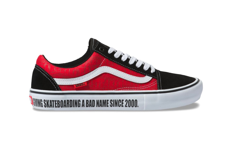 Vans x Baker Old School Pro "Black/Red" Release | Drops | Hypebeast