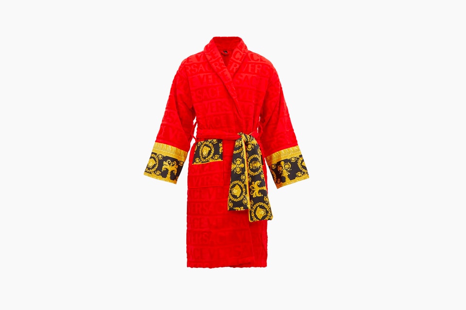 Versace I Love Baroque Bathrobe "Red" Release | Drops | Hypebeast