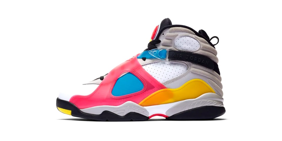 Air Jordan 8 "White/Red Orbit" Colorway Release | Hypebeast