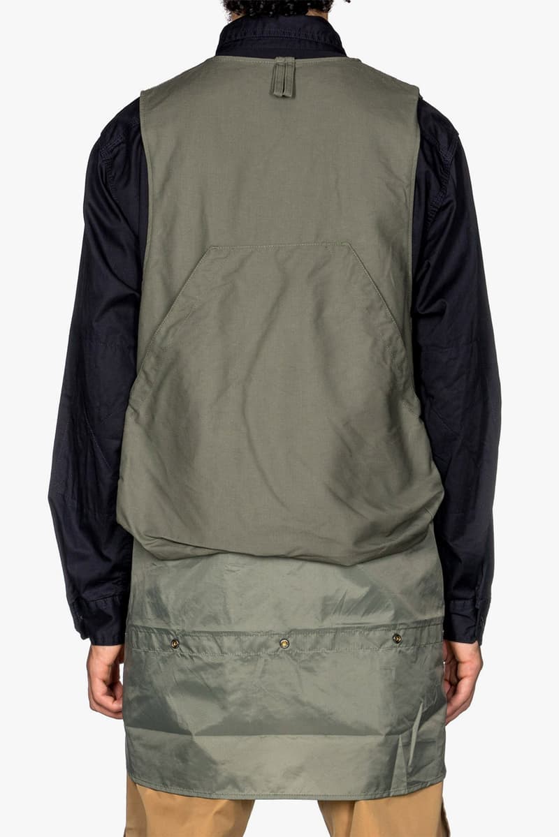 Engineered Garments Double Cloth Game Vests | Hypebeast