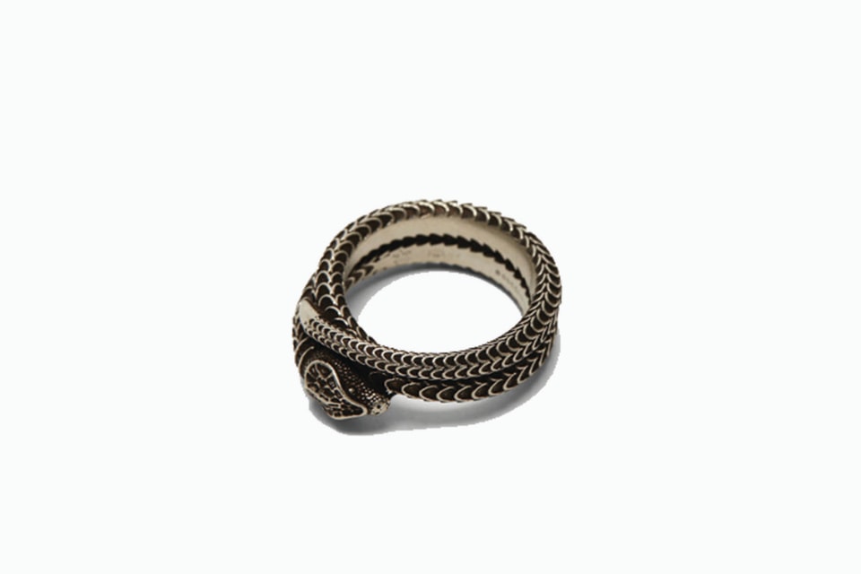 Gucci Garden Silver Snake Ring Release Price | Drops | Hypebeast