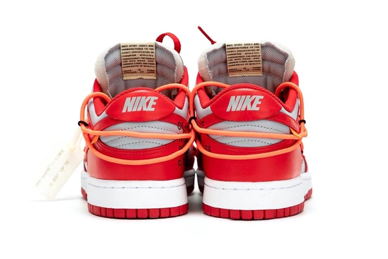 Off-White™ x Nike Dunk Low "University Red" Best Look | Hypebeast