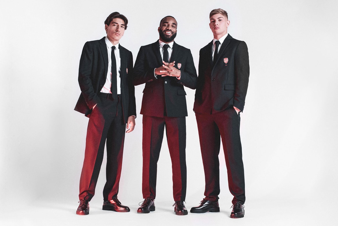 Arsenal & 424 Official Formal Wear Partnership | HYPEBEAST