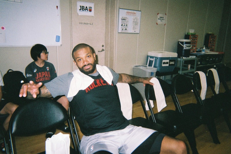 PJ Tucker Documents Japan Games W/ Disposable Camera | Hypebeast