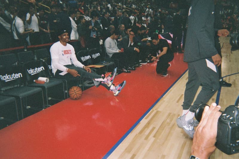 PJ Tucker Documents Japan Games W/ Disposable Camera | Hypebeast