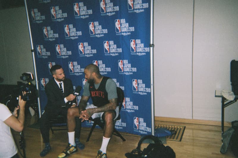 PJ Tucker Documents Japan Games W/ Disposable Camera | Hypebeast