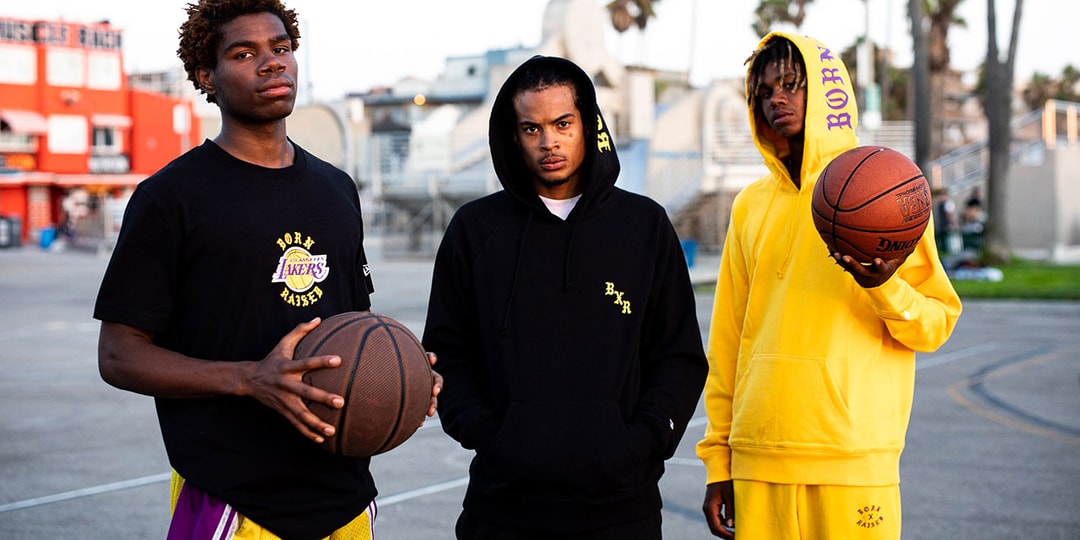 BornxRaised x New Era Los Angeles Lakers Collab | Hypebeast