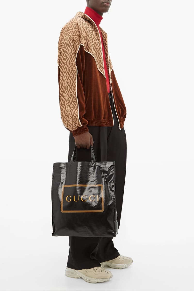 Gucci Jacquard Velour Track Suit Release | Hypebeast