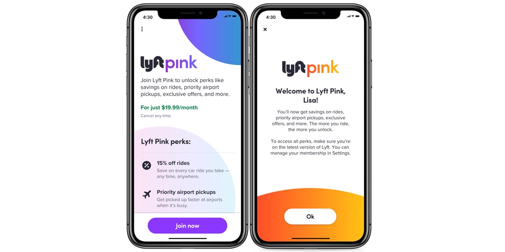 Lyft Announces New Monthly Membership Lyft Pink | Hypebeast