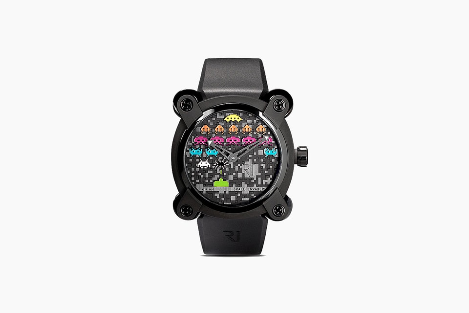 RJ Watches Moon Invader Space Invaders Pop 46mm | Drops | Hypebeast