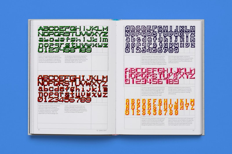 Toshi Omagari & Read-Only Memory Drops 'Arcade Game Typography' Book | Hypebeast