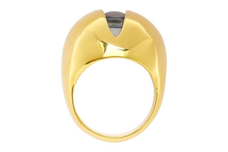 UNDERCOVER Gold & Silver Eyeball Singet Ring | Hypebeast