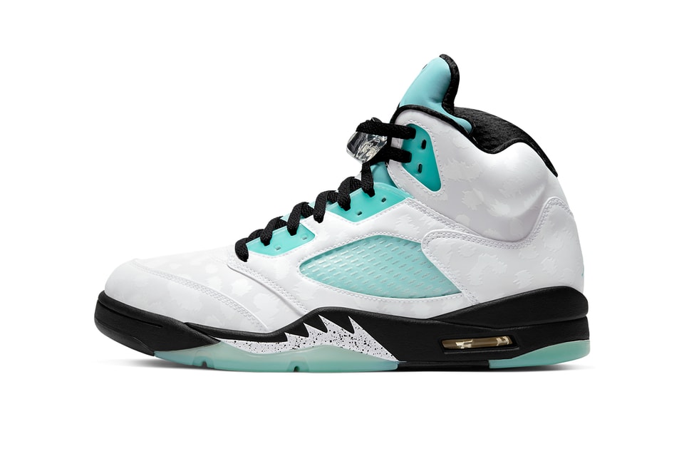 Air Jordan 5 "Island Green" Sneaker Release Info | Drops | Hypebeast