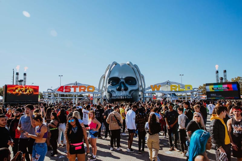 Astroworld festival store