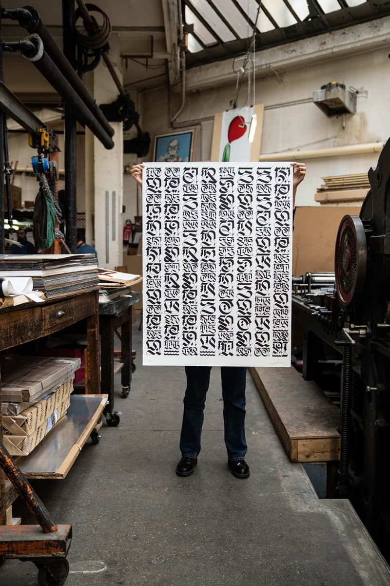Cryptik 'The Divine Letter' Lithograph Release | Hypebeast