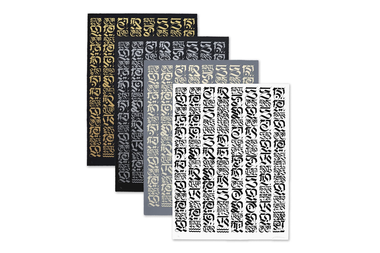 Cryptik 'The Divine Letter' Lithograph Release | Hypebeast