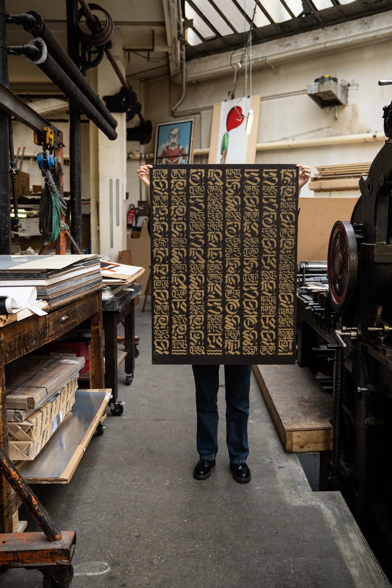 Cryptik 'The Divine Letter' Lithograph Release | Hypebeast