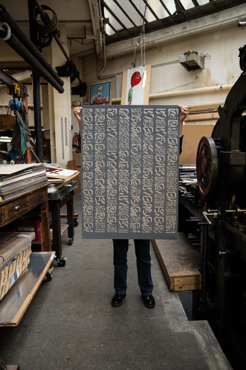 Cryptik 'The Divine Letter' Lithograph Release | Hypebeast