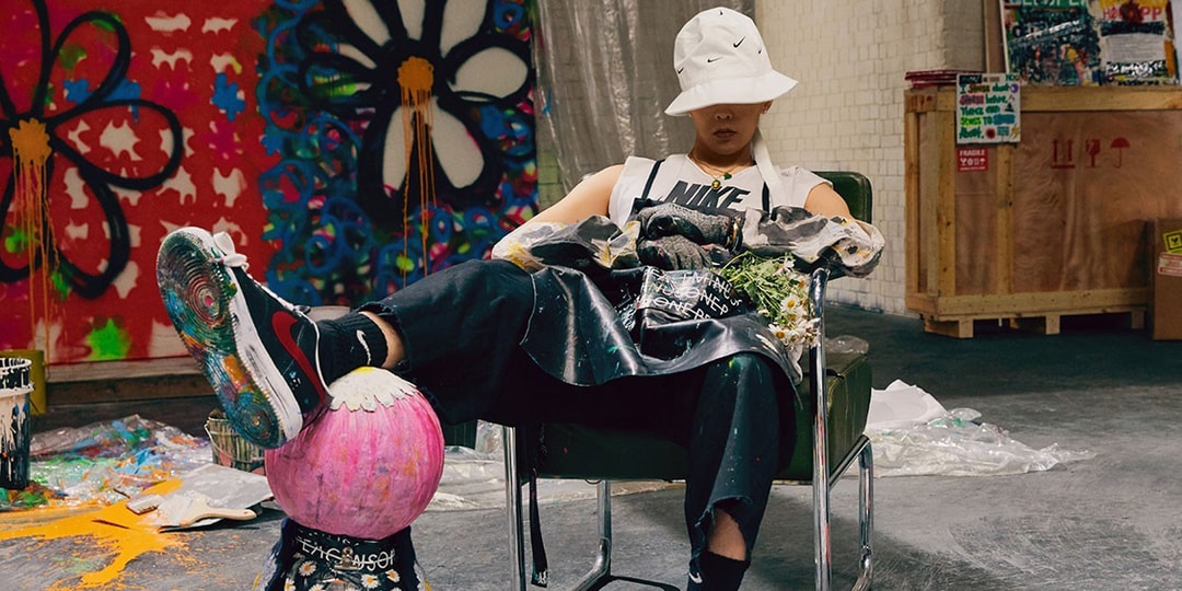 PEACEMINUSONE x Nike Air Force 1 Bedazzled Crystals | Hypebeast