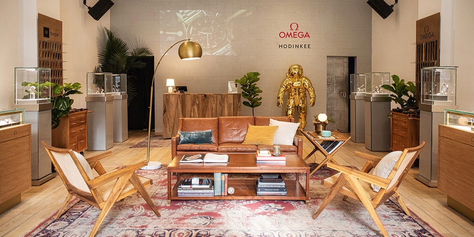 OMEGA is HODINKEE's Newest Retail Partner Pop-Up | Hypebeast
