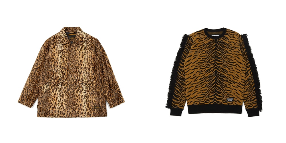NEIGHBORHOOD Leopard B.C Fur R-Coat | Hypebeast