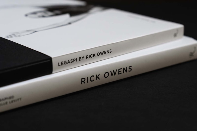 Rick Owens Books Larry Legaspi Danielle Levitt | Hypebeast