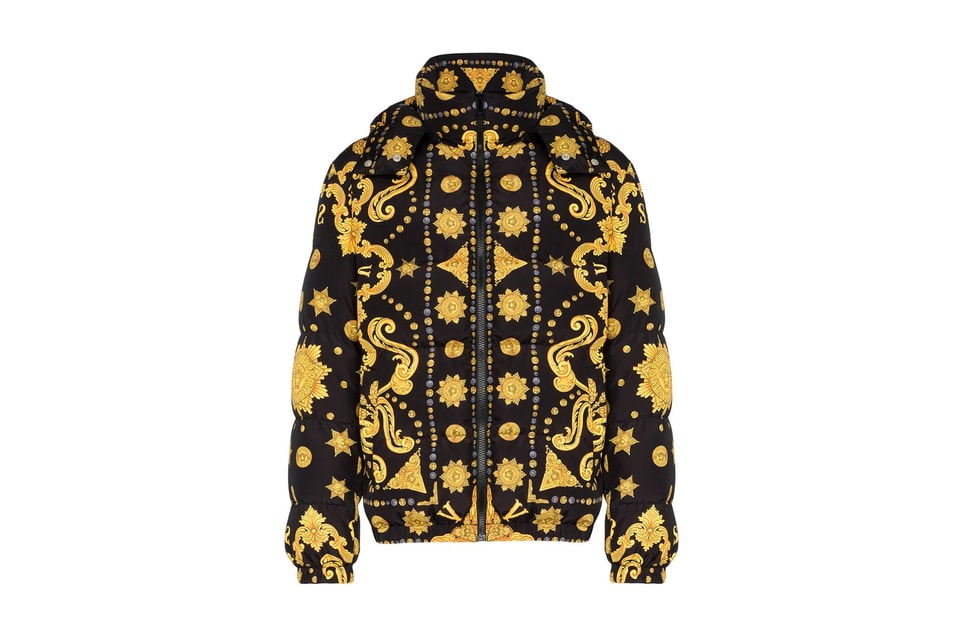 Versace Baroque-Print Puffer Jacket Release Info | Drops | Hypebeast