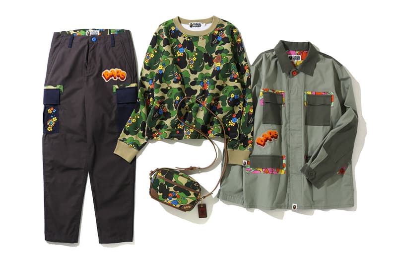 BAPE "ABC Camouflage Flower" Collection SS20 | Hypebeast
