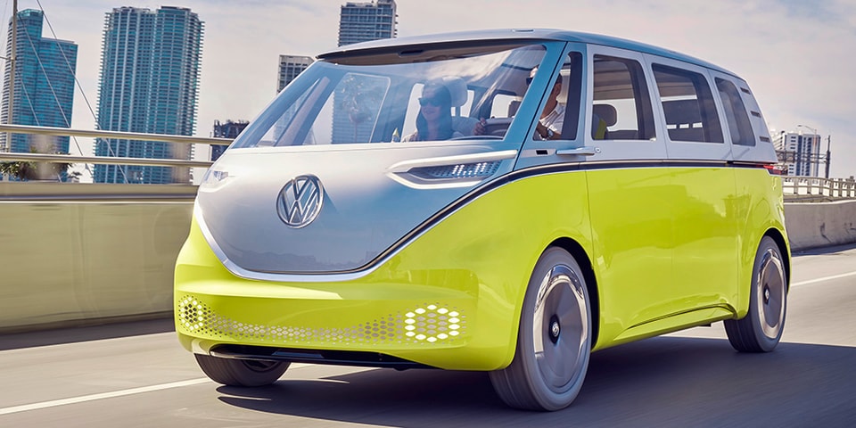 Autonomous Volkswagen I.D. Buzz at FIFA World Cup 2022 | Hypebeast