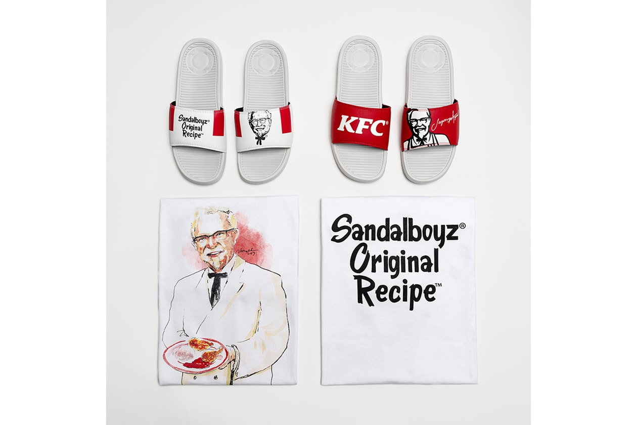 KFC x SANDALBOYZ Court Slides & Clothing Collection | Hypebeast