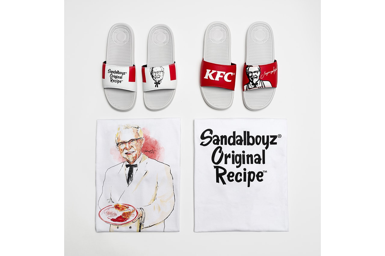 KFC x SANDALBOYZ Court Slides & Clothing Collection | HYPEBEAST