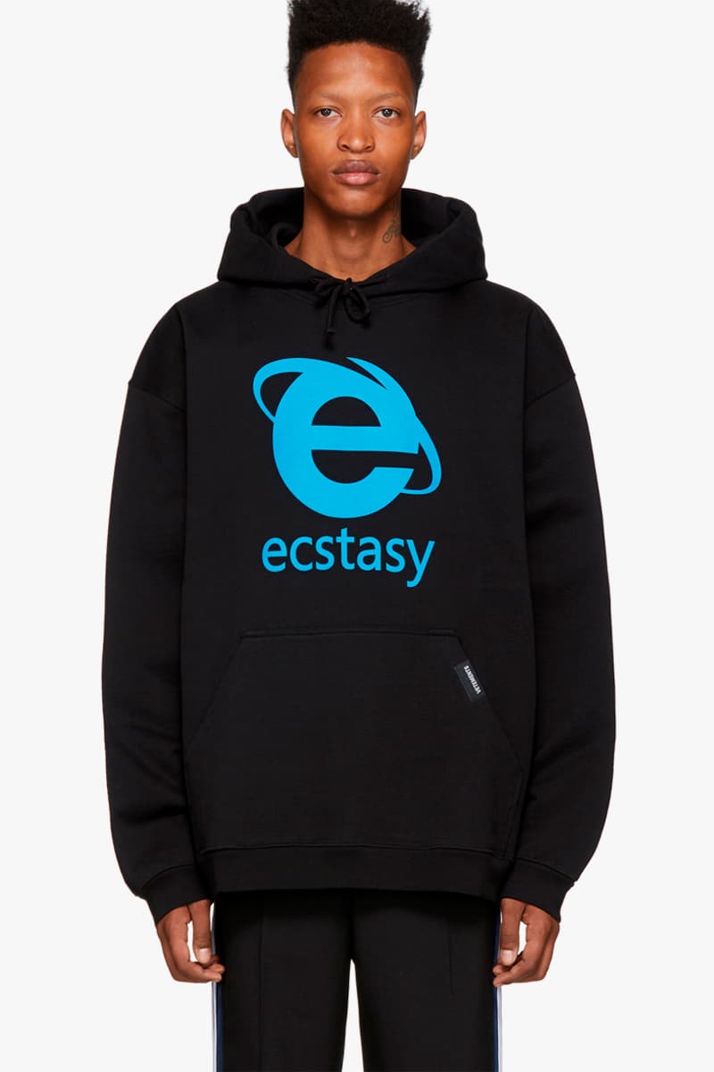 Vetements Oversized "Ecstasy" Hoodie Release | Hypebeast