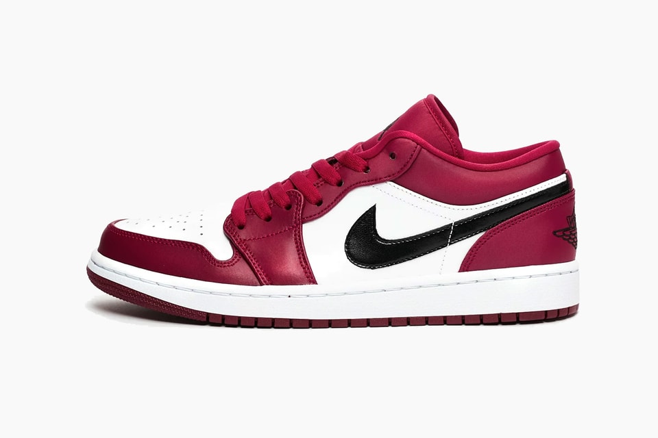 Air Jordan 1 Low "Noble Red" Sneaker Release | Drops | Hypebeast
