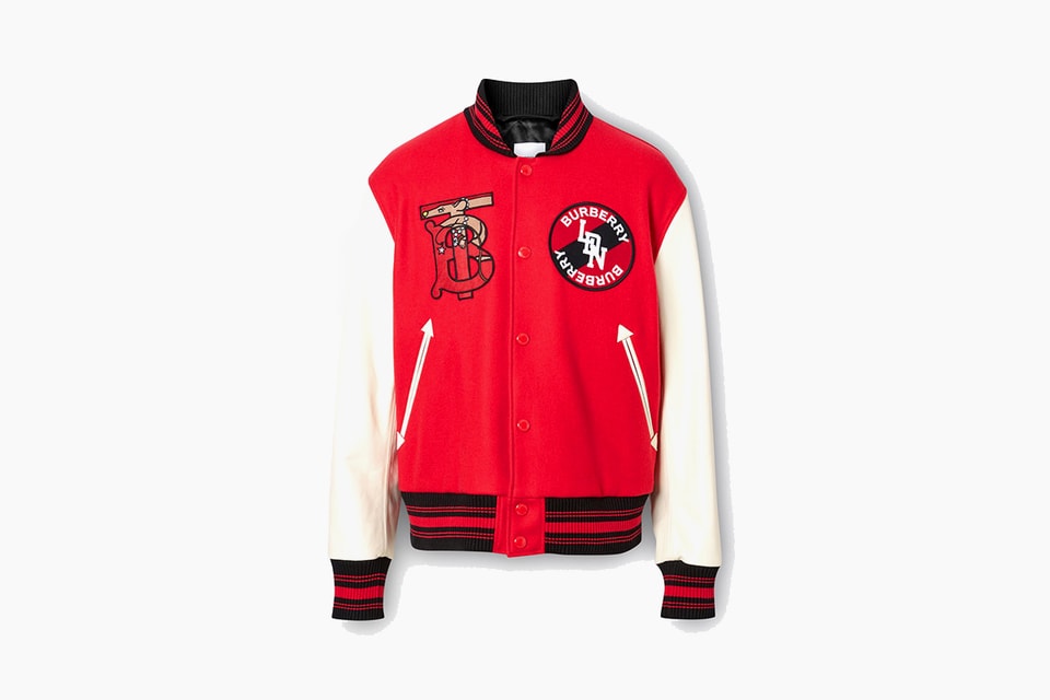 Burberry Contrast Sleeve Monogram Bomber Jacket | Drops | Hypebeast