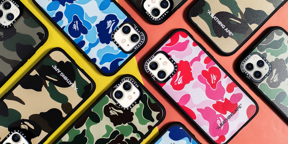 BAPE x CASETiFY "1st CAMO" & "ABC CAMO" Cases Release | Hypebeast