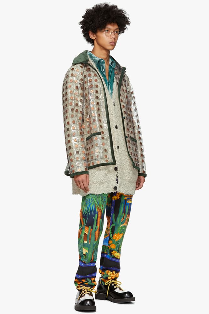 Bode Transparent PVC Penny Workwear Jacket Release | Hypebeast