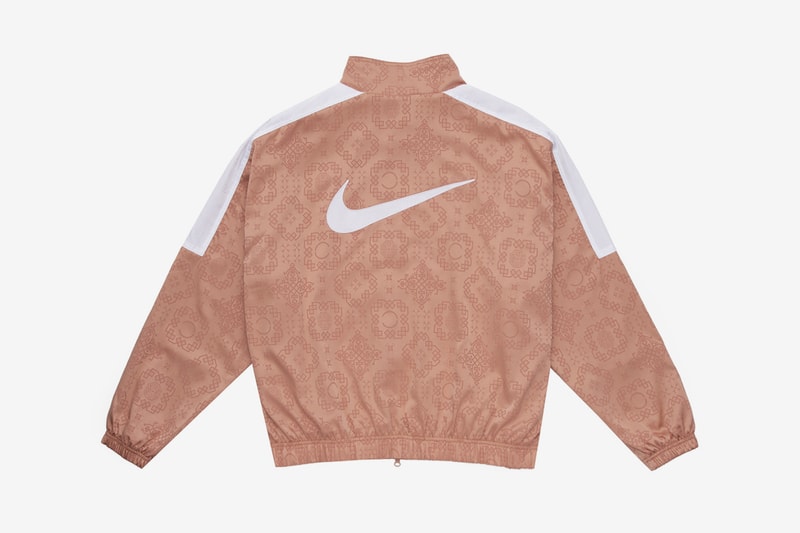 CLOT x Nike Rose Gold Silk Royale Tracksuit Release | Hypebeast