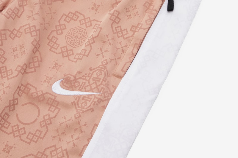 CLOT x Nike Rose Gold Silk Royale Tracksuit Release | Hypebeast