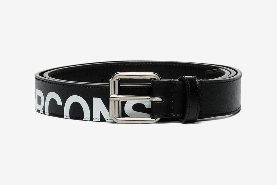 COMME des GARÇONS Logo Leather Belt Release 2020 | Drops | Hypebeast