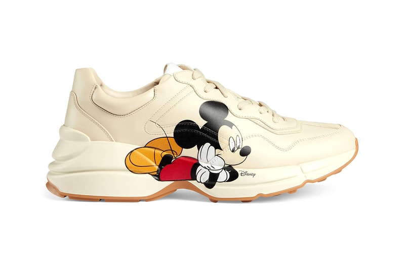 Disney & Gucci's Mickey Mouse Sneakers Collection | Hypebeast